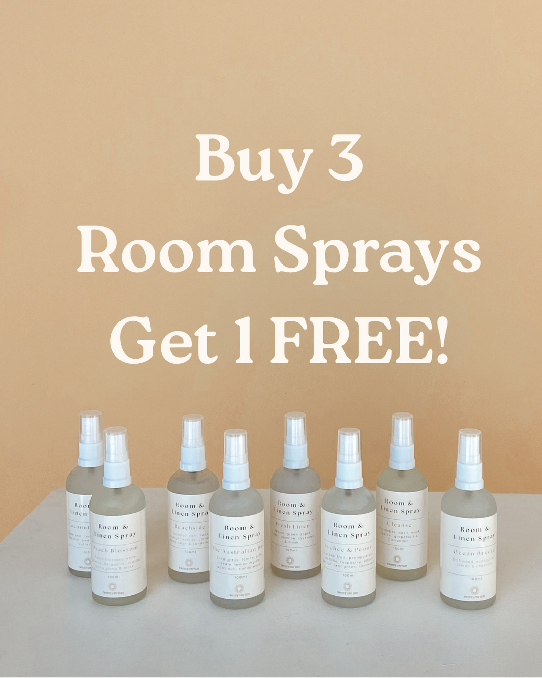 Room & Linen Sprays – Twenty One Sun