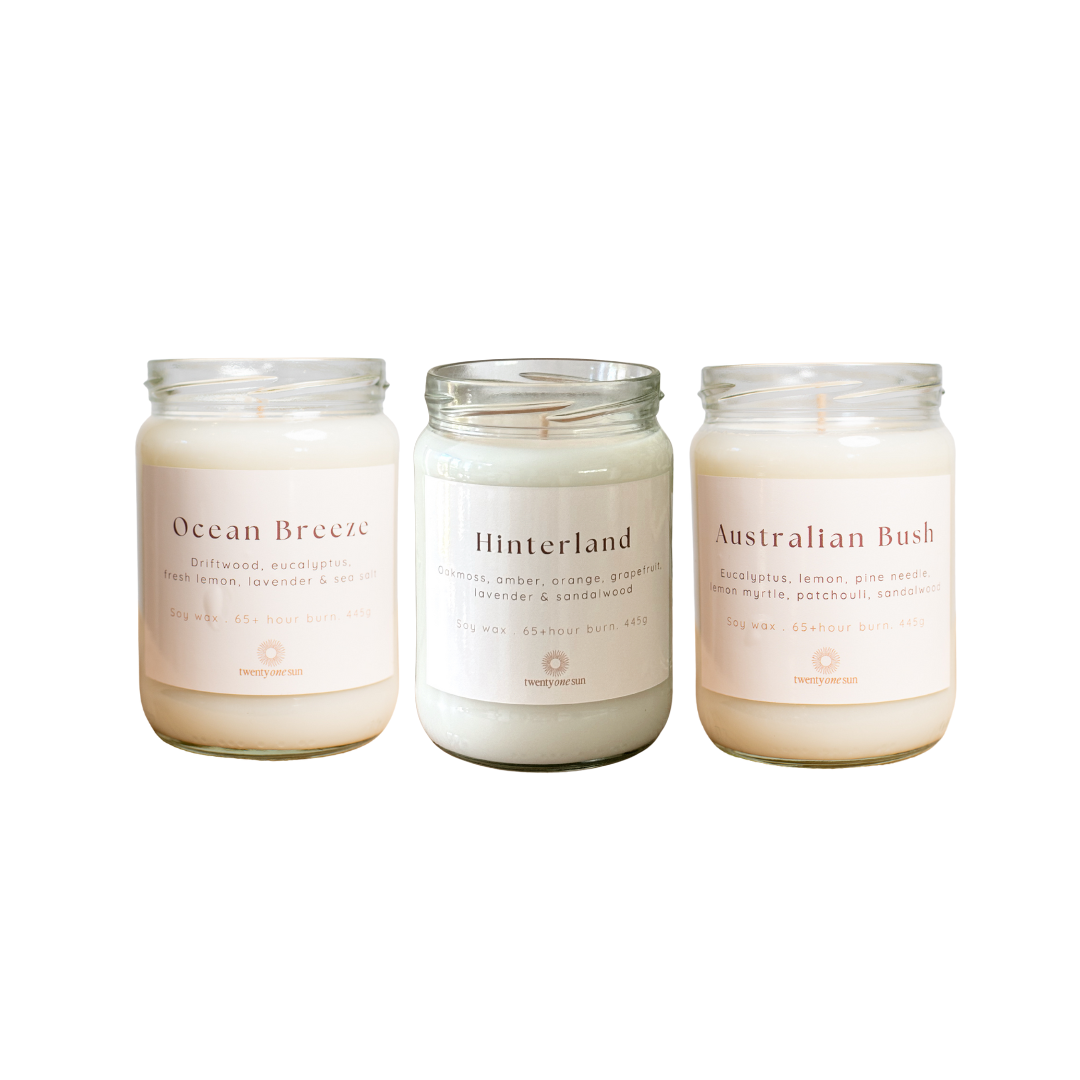 Fresh & Wild Candle Bundle – Twenty One Sun